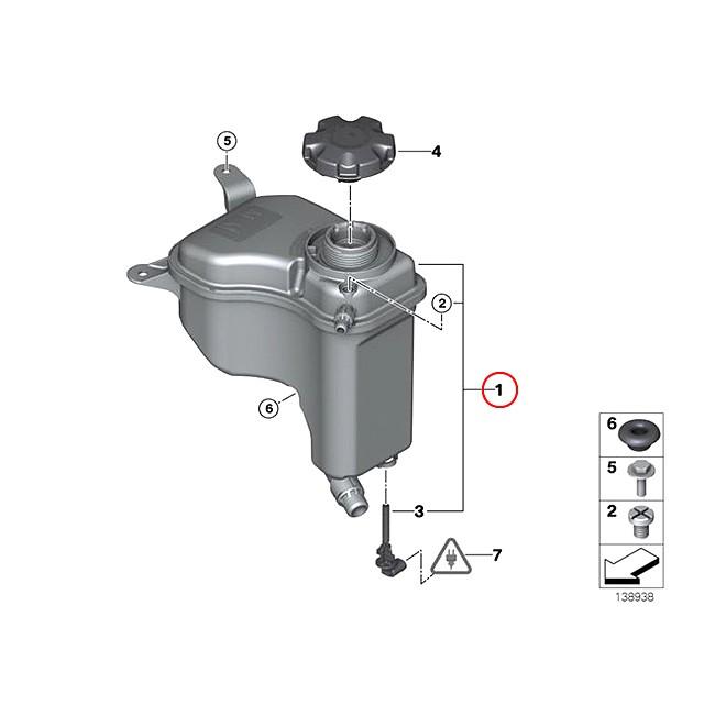 BMW ラジエター リザーバータンク サブタンク E82 E90 E91 E92 E93 : セントピア ショッピングストア - 通販 - Yahoo!ショッピング