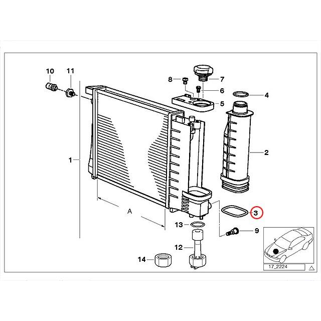 BMW リザーバータンク下側 ガスケット E30 E34 E36 E39 Z3(E36) : セントピア ショッピングストア - 通販 - Yahoo!ショッピング