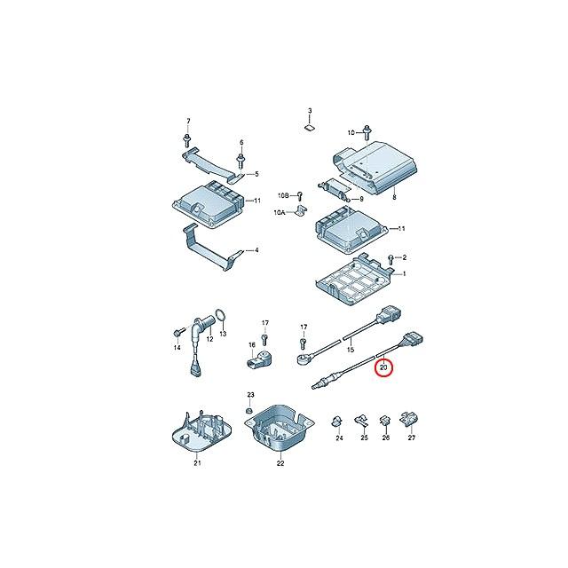 O2センサー ラムダセンサー フォルクスワーゲン トゥアレグ 7LBHKA TOUAREG :1K0998262K-ed05:セントピア ...