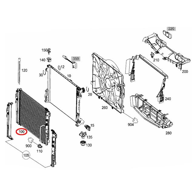 エアコンコンデンサー メルセデスベンツ Eクラス W207 E250 E350 E500 E550 :2045000654-ed03:セントピア ショッピングストア - 通販 - Yahoo ...
