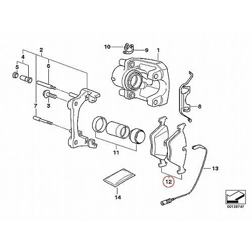 ブレーキパッド フロント 左右セット BMW Z4シリーズ E89 35i 35is LM30 LM35 :2205580-ed05:セント ...
