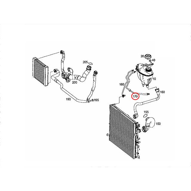 純正品 ベンチレーションホース メルセデスベンツ Sクラス クーペ W217 S550 S63AMG : 2225014125-ed02 ...