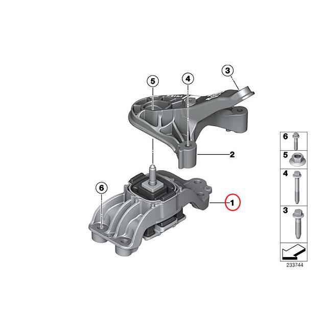 MINI ミッションマウント MINI(ミニ) R55 R56 R57 R58 R59 R60 R61 クーパー クーパーS クーパーSD ...