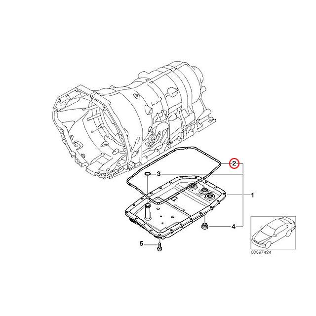 ATオイルパン ガスケット BMW E60 E61 E63 E64 E65 E66 E70 E71 F01 F02 : 24117571204 : セントピア ショッピングストア - 通販 ...