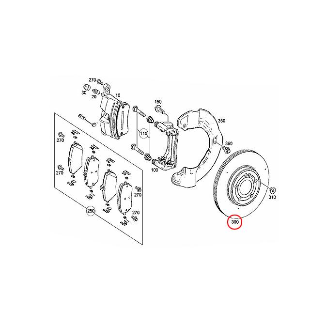 ブレーキローター フロント 左右セット メルセデスベンツ CLAクラス W118 CLA200d X118 CLA200d Shooting ...