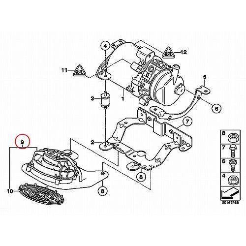 MINI 純正品 パワステポンプ 電動ファン MINI(ミニ) R50 R52 R53 クーパー クーパーS ワン RA16 RF16 ...