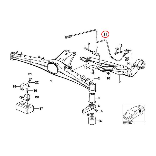 ABSセンサー リア 左右共通(片側) BMW 3シリーズ E36 1.9 2.0 2.2i 2.8 3.0i 318ti M3.2 CG18 ...
