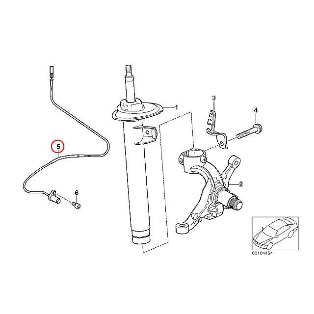 ABSセンサー フロント 左側 BMW E46 Z4(E85) Z4(E86) :34526792897:セントピア ショッピングストア ...