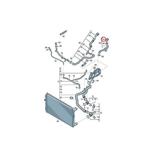 Audi ウォーターフランジ アウディ A3/S3 8LAGU 8LAMKF 8LAUQ 8LBAMF 8PAXW 8PAXX 8PBDBF 8PBGU 8PBLR 8PBLX 8PBMJF ...