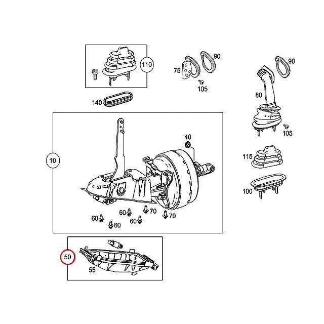 スマート 純正品 ストップランプスイッチ フォーツー エレクトリックドライブ クーペ カブリオ 4515450209 451545020928 ...