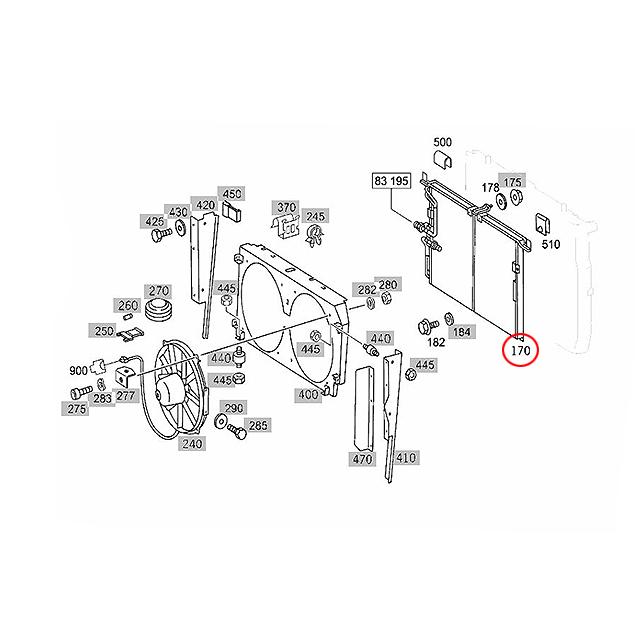 Mercedes-Benz エアコンコンデンサー メルセデスベンツ Gクラス W463 G320 G350D G500 G550 G55AMG ...