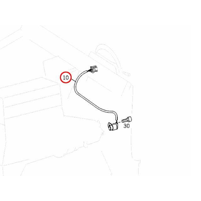 Mercedes-Benz 純正品 ATアウトプットスピードセンサー メルセデスベンツ Gクラス W463 G320 G500 G55AMG ...