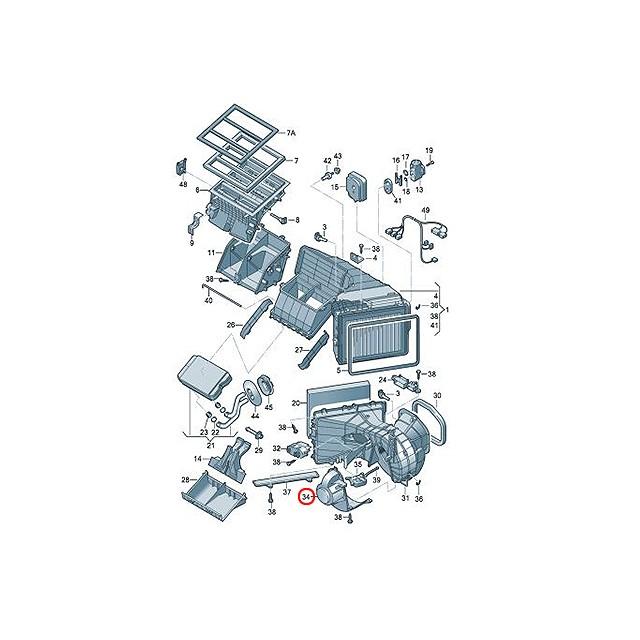 Audi エアコン ブロアモーター アウディ Q7 4L 左ハンドル車用 : セントピア ショッピングストア - 通販 - Yahoo!ショッピング