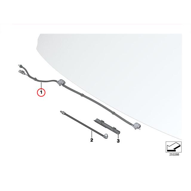 BMW ウォッシャーノズルチェーン F20 F22 : セントピア ショッピングストア - 通販 - Yahoo!ショッピング