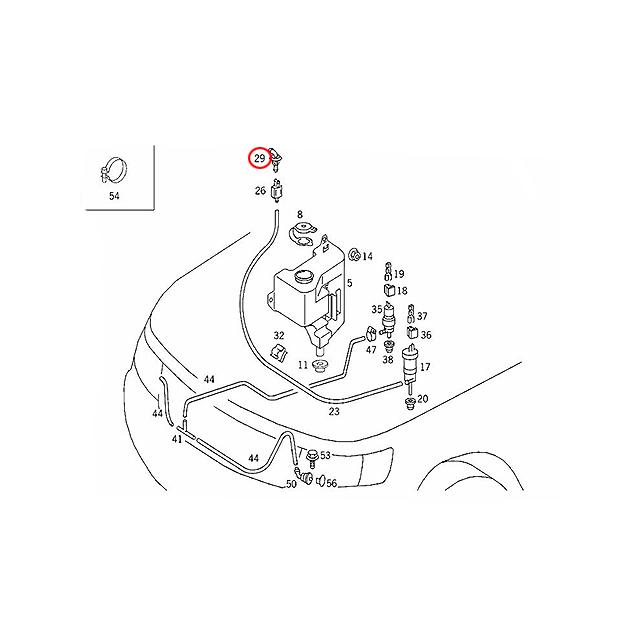 Mercedes-Benz コネクター メルセデスベンツ Vクラス W639 3.2 3.5 V350 : セントピア ショッピングストア - 通販 - Yahoo!ショッピング