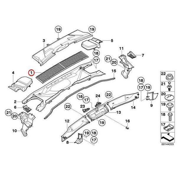 BMW エアコンフィルター 1シリーズ E82 E87 E88 116i 118i 120i 130i 135i UC20 UC30 UC35 UD20 UD30 UE16 UF18 UF20 ...