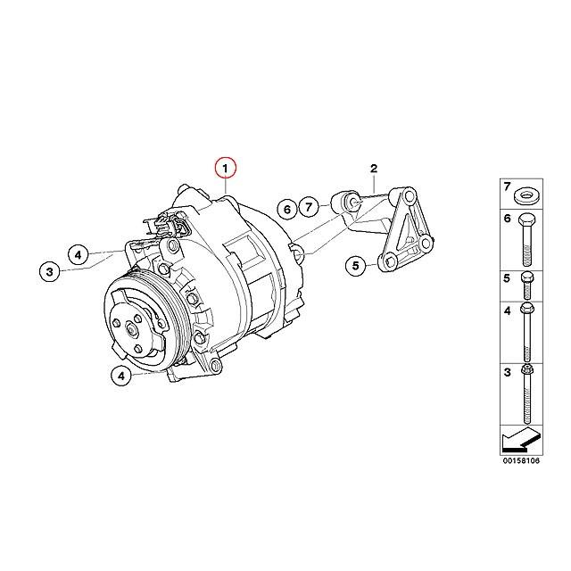BMW エアコン コンプレッサー X5シリーズ E70 3.0si FE30 : セントピア ショッピングストア - 通販 - Yahoo ...