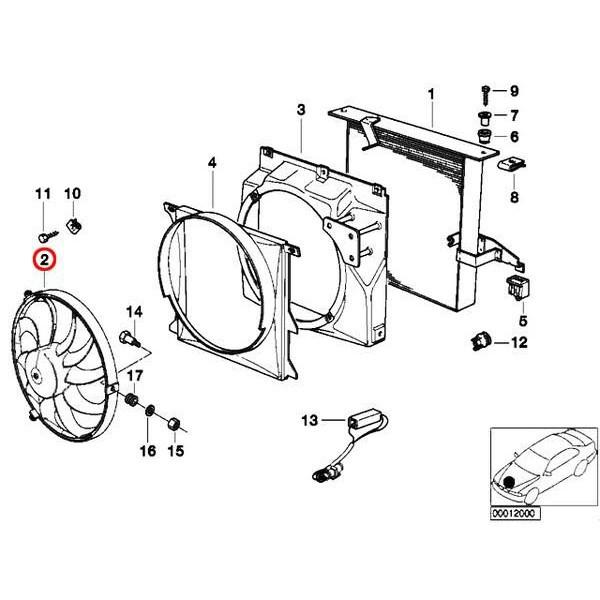 BMW ラジエター 電動ファンモーター アデショナルファン ブロアファン : セントピア ショッピングストア - 通販 - Yahoo!ショッピング