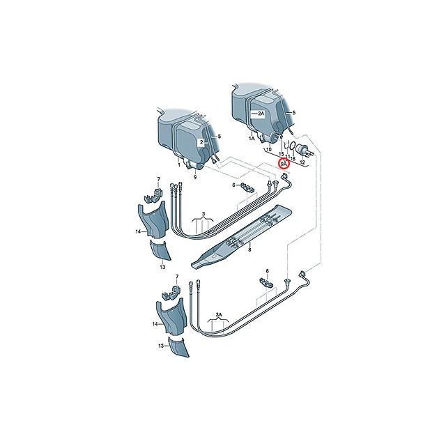 フォルクスワーゲン 燃料フィルター フューエルフィルター ポロ 9NBBY 9NBJX 9NBKY 9NBTS 9NBUD POLO ...