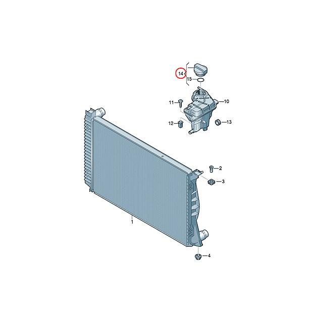 ラジエター キャップ アウディ A4/S4 8EALT 8EAMBF 8EASNF 8EAUKF 8EBBKF 8EBDV 8EBFB 8EBGBF 8EBWEF 8HBDV 8E0-121 ...