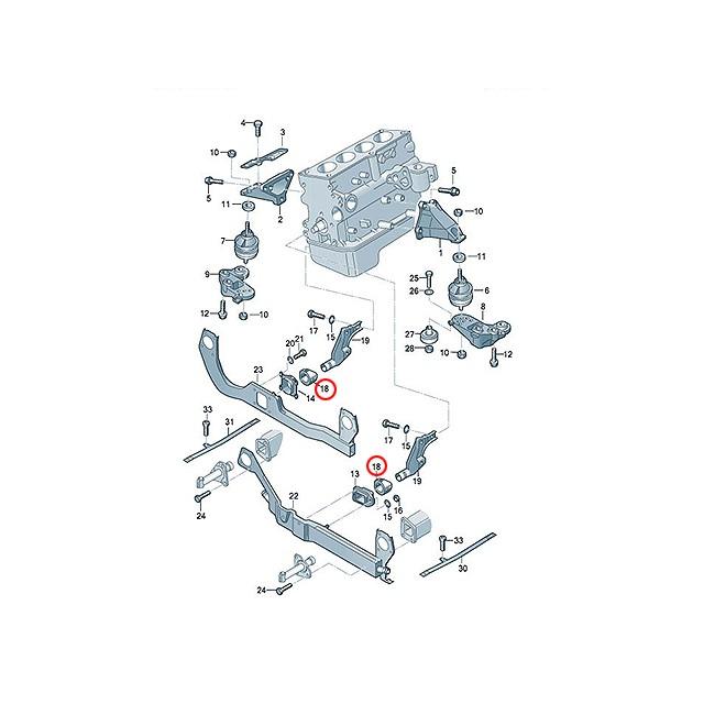 Audi ストップバッファー アウディ A6 4BASNF 4FAUKA 4FAUKS 4FBATA 4FBATS 4FBDW 4FBDXS ...