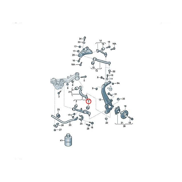 Audi ロアアームブッシュ コントロールアームブッシュ アウディ A4/S4/RS4 8EALT 8EAMBF 8EASNF 8EAUKF 8EBBKF 8EBDV 8EBFB 8EBGBF ...