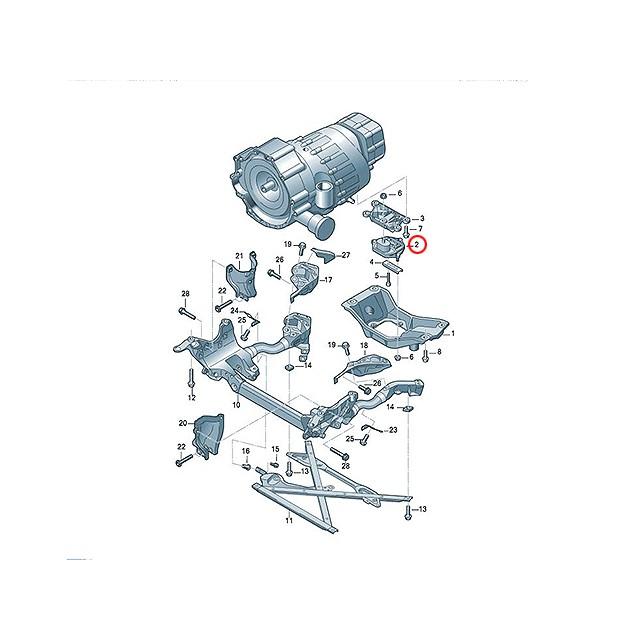 ミッションマウント アウディ A4 8K :8K0399151DB-ed01:セントピア ショッピングストア - 通販 - Yahoo!ショッピング