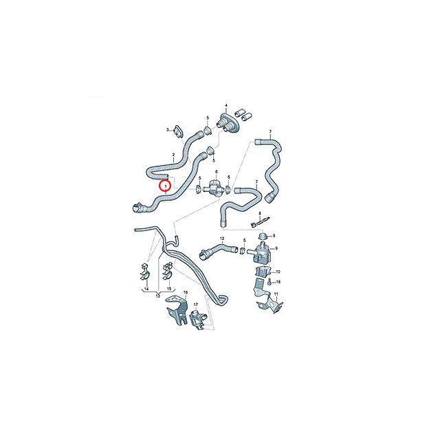 Audi ヒーターホース アウディ A4 S4 RS4(8K) A5 S5 RS5(8F 8T) : セントピア ショッピングストア - 通販 - Yahoo!ショッピング