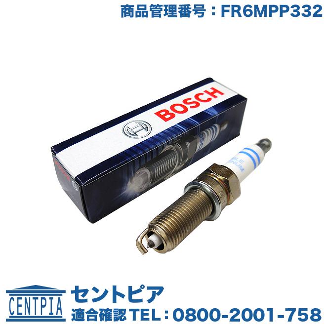 スパークプラグ メルセデスベンツ Cクラス W203 C180 C200 C230 コンプレッサー FR6MPP332 ダブルプラチナ 白金 ...