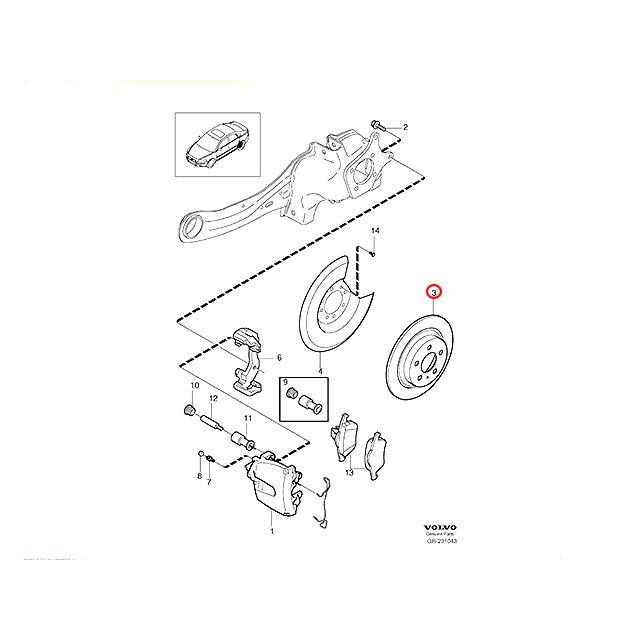 ボルボ ブレーキローター リア 左右セット V50 : セントピア ショッピングストア - 通販 - Yahoo!ショッピング