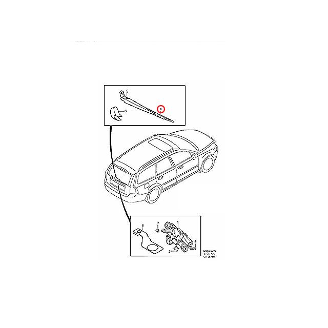 ボルボ（VOLVO） リア ワイパーブレード V50 : セントピア ショッピングストア - 通販 - Yahoo!ショッピング