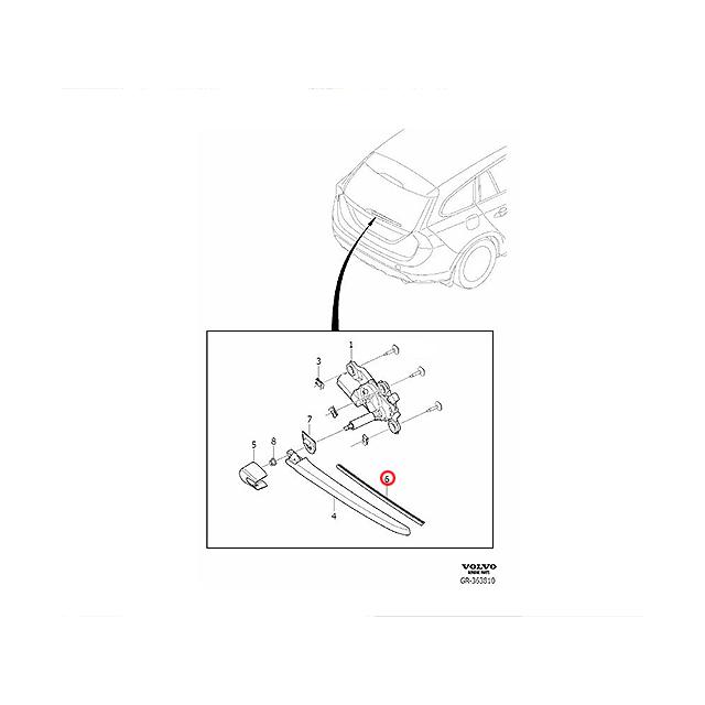ボルボ リア ワイパーブレード V60 : セントピア ショッピングストア - 通販 - Yahoo!ショッピング