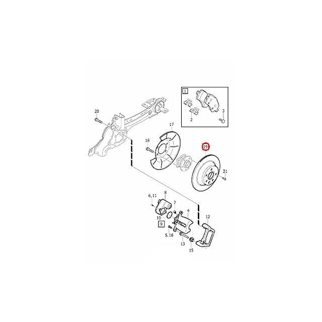 ボルボ ブレーキローター リア 左右セット S60 S80 V60 V70 XC70 : セントピア ショッピングストア - 通販 ...