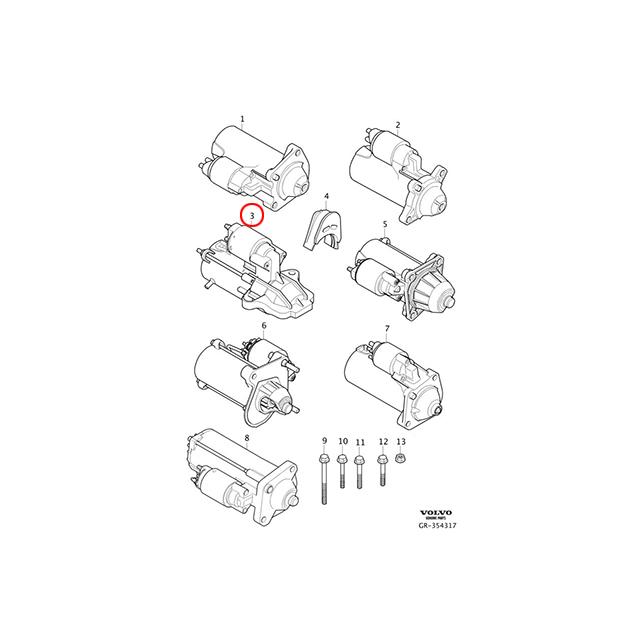 ボルボ（VOLVO） セルモーター S60 V60 XC60 : セントピア ショッピングストア - 通販 - Yahoo!ショッピング