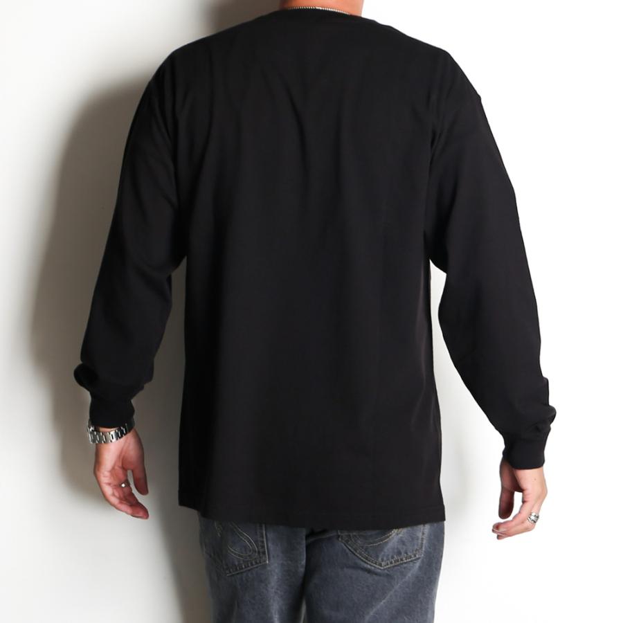 MASSES 【MASSES/マシス】T-SHIRT L/S MSSM - Black / ロングスリーブ Tシャツ 1242045【メンズ ...