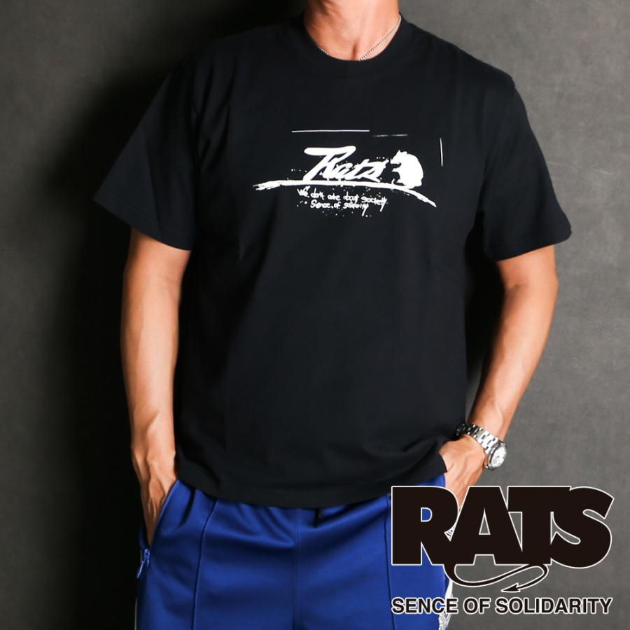 RATS 【RATS/ラッツ】SCRIPT LOGO WAY OF LIFE TEE - BLACK / Tシャツ 24'SPT-0802【メンズ】【送料無料】 : CENTRAL5811 ...