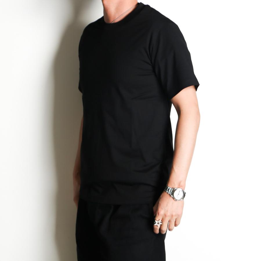 markaware 【MARKAWARE/マーカウェア】REGULAR FIT Tee - BLACK / GIZA80/3天竺 レギュラーフィットTee A25A08CS01B【送料無料 ...
