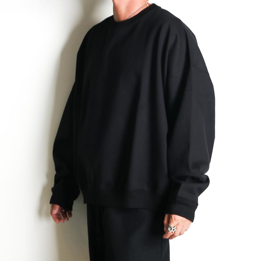 markaware 【MARKAWARE/マーカウェア】HUGE SWEAT SHORT - BLACK / オーガニックコットンヘビー吊裏毛 ヒュージスウェットショート ...