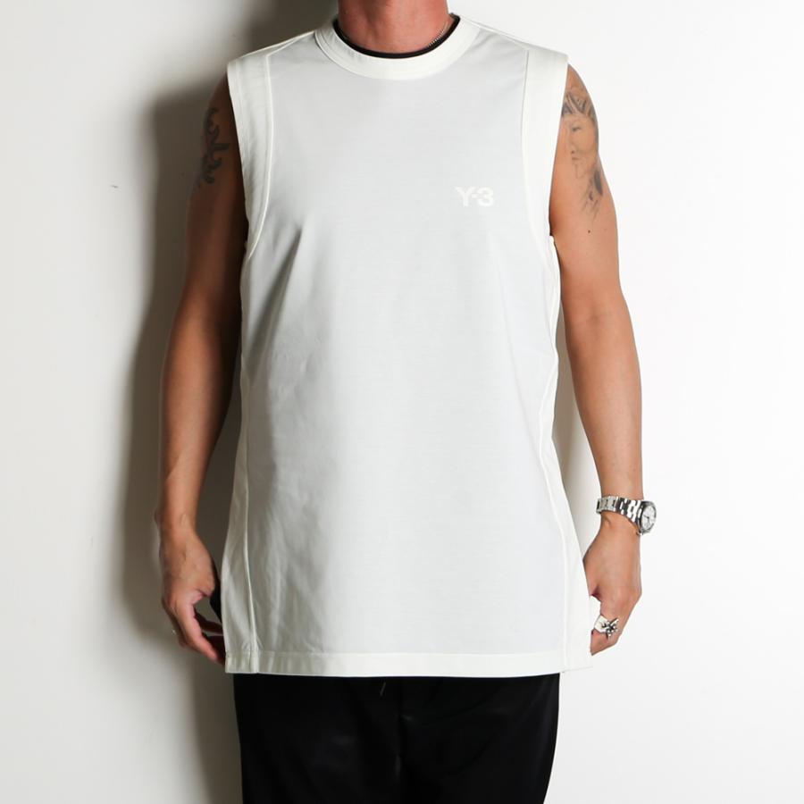 Y-3 【国内正規品】【Y-3/ワイスリー】TANK TOP - OFF WHITE / IV8236【メンズ】【ユニセックス】【送料無料 ...