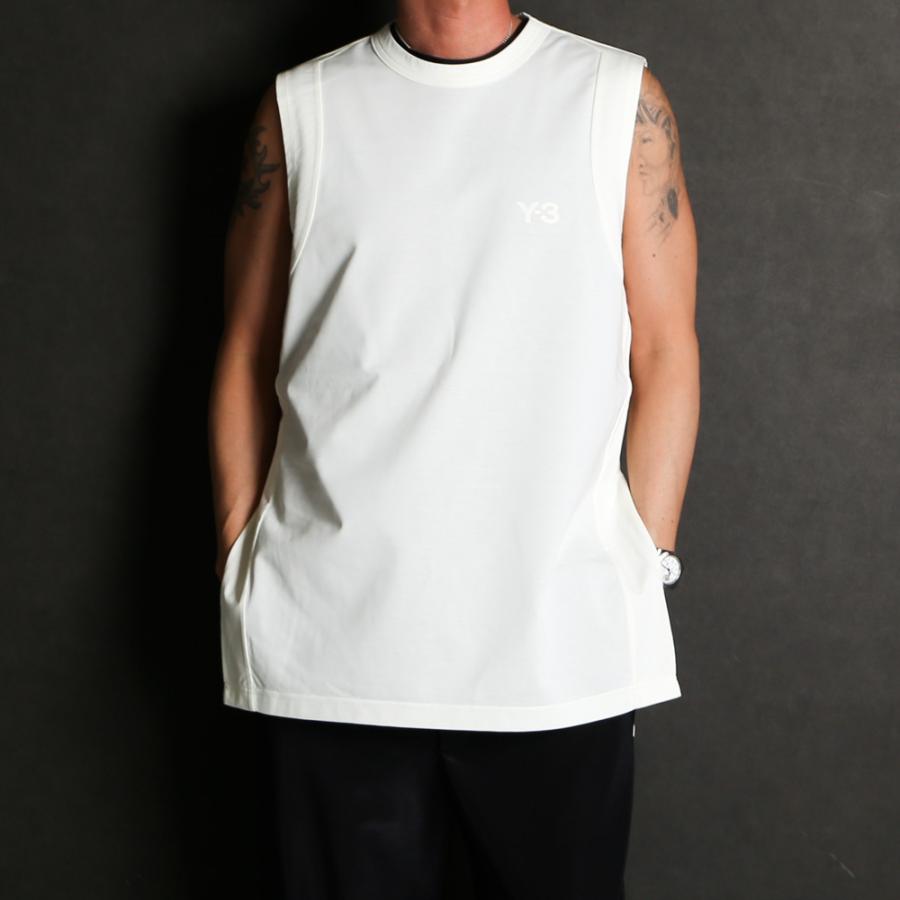 【国内正規品】【Y-3/ワイスリー】TANK TOP - OFF WHITE / IV8236【メンズ】【ユニセックス】【送料無料 ...