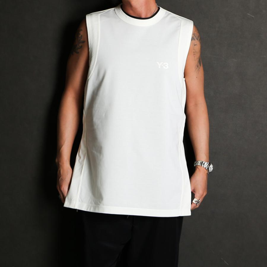 【国内正規品】【Y-3/ワイスリー】TANK TOP - OFF WHITE / IV8236【メンズ】【ユニセックス】【送料無料 ...