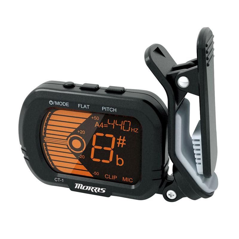 MORRIS モーリス CT-1 CLIP STYLE TUNER クリップ式チューナー : CENTRALMUSIC Yahoo!Shop ...