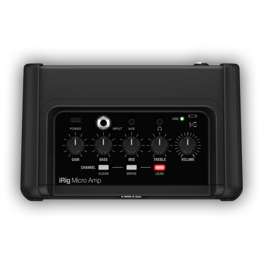 (数量限定大特価) IK Multimedia iRig Micro Amp iOS ギターアンプ USB インターフェイス搭載(正規品 ...