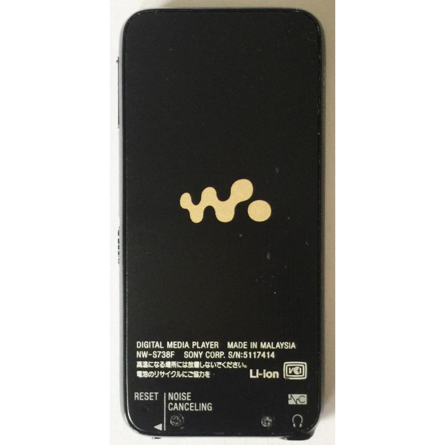 WALKMAN SONY Walkman（ソニーウォークマン）Sシリーズ、NW-S738F（8GB）ブラック : Centro - 通販 ...