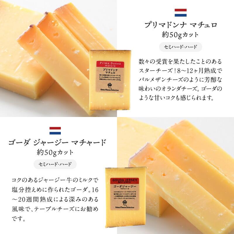 世界6か国8種のチーズアソートセット 約50g×8種セット［冷蔵のみ