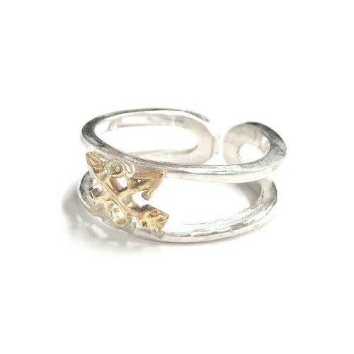 SAHRIVAR BURN OUT CROSSED ARROWS LAYERED RING : CG-STORE - 通販 - Yahoo ...