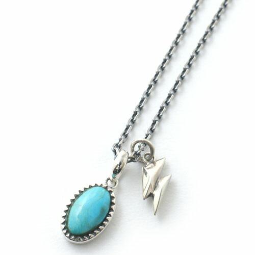 アティース Atease TURQUOISE THUNDER NECKLACE SV : CG-STORE - 通販 - Yahoo!ショッピング