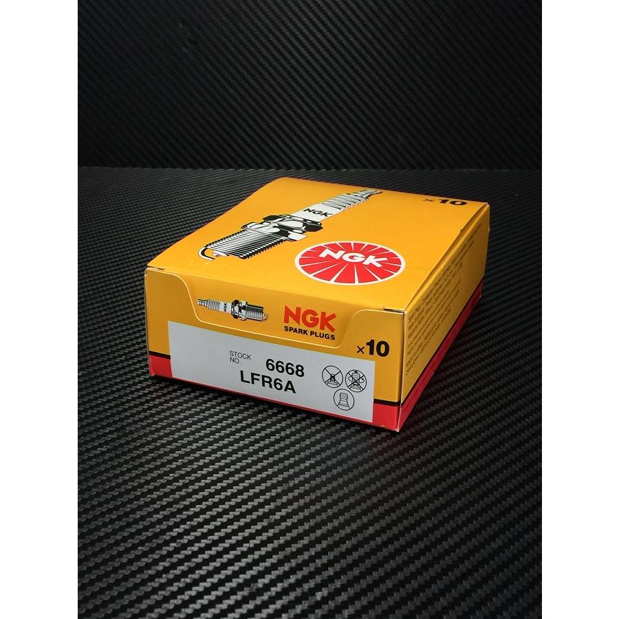 【NGK】スパークプラグ LFR6A ターミナル一体 10本 新品 : lfr6a-y10 : CHANGEヤフー店 - 通販 - Yahoo!ショッピング