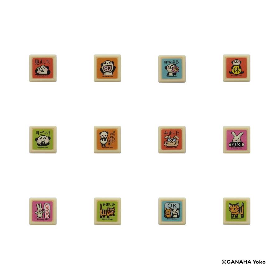 KODOMO NO KAO 5個選択 こどものかお がなはようこミニ浸透印 : ゴムケンのお手軽スタンプ e-store - 通販 - Yahoo!ショッピング