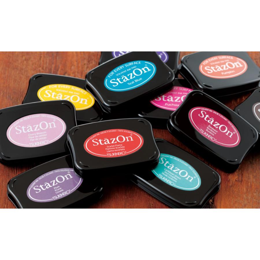 StazOn ステイズオン 全30色セット : stazon000004 : ゴムケンのお手軽スタンプ e-store - 通販 ...